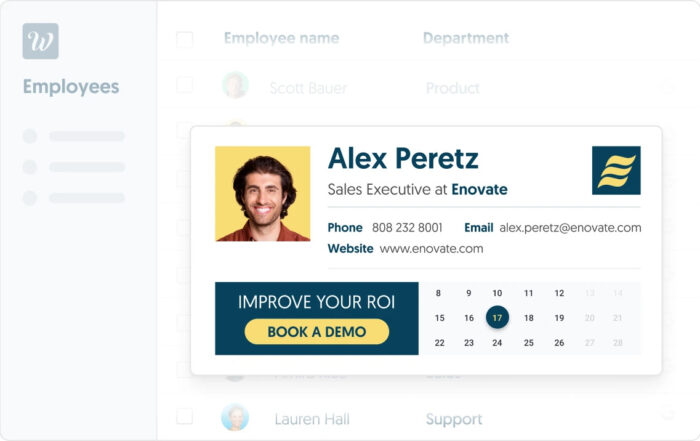 WiseStamp: Create Professional Email Signatures for Your Brand